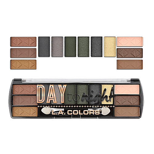 Buy L.A. Colors Day To Night 12 Colour Eyeshadow Online at Best Price ...