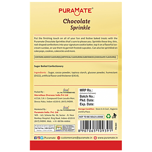 Buy Puramate Chocolate Sprinkle Online at Best Price of Rs 75 - bigbasket