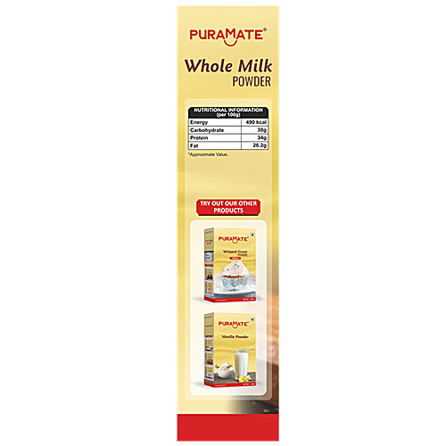 Buy Puramate Whole Milk Powder Online at Best Price of Rs 85.50 - bigbasket