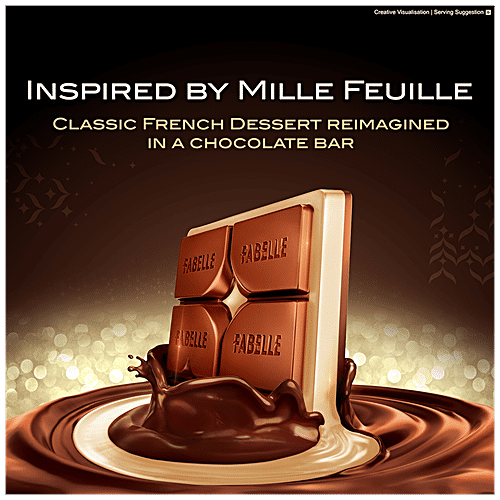 Buy Fabelle Choco Deck French Dessert Inspired Layered Chocolate Bar ...