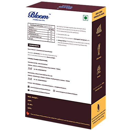 Buy Bloom Cocoa Powder Online at Best Price of Rs 120 - bigbasket