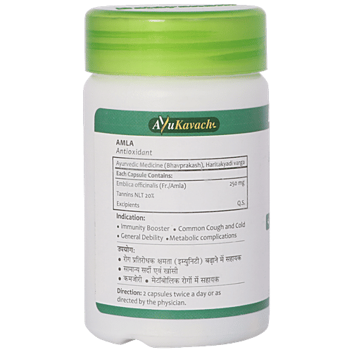 Buy Baidyanath Ayurvedant Amla Capsules Online at Best Price of Rs 165 ...