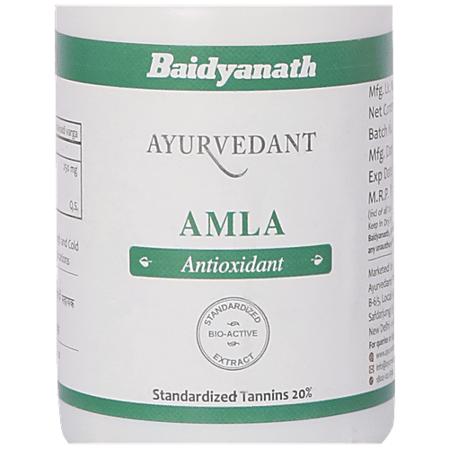 Buy Baidyanath Ayurvedant Amla Capsules Online at Best Price of Rs 165 ...