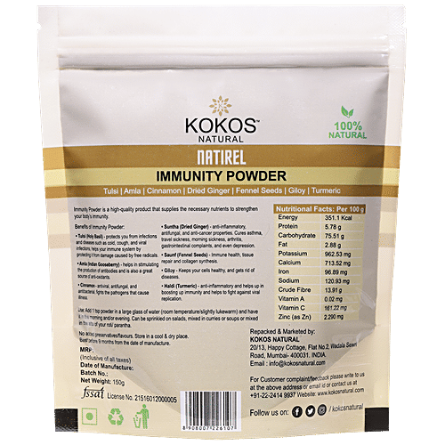 Buy Kokos Natural Natural Immunity Powder Online at Best Price of Rs ...