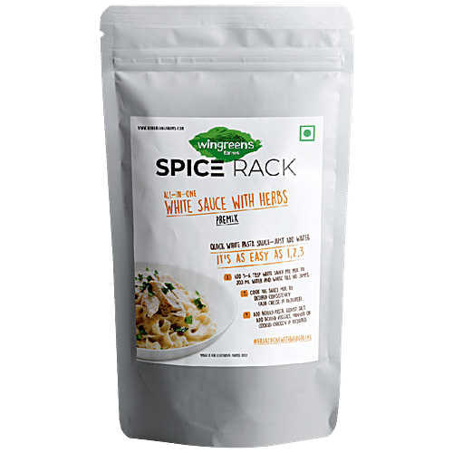 Buy Wingreens Farms Spice Rack - All in One, Instant White Sauce With ...