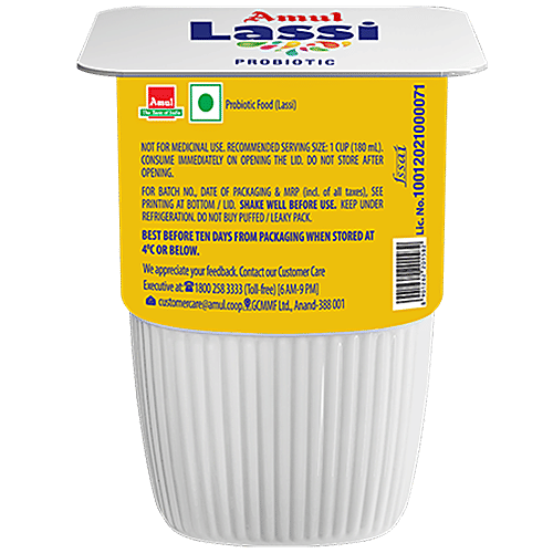 Buy Amul Probiotic Lassi - Mango Online at Best Price of Rs 20 - bigbasket