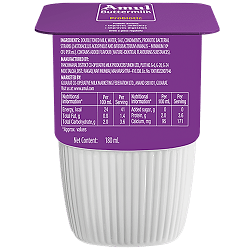 Buy Amul Probiotic Buttermilk Online at Best Price of Rs 11 - bigbasket