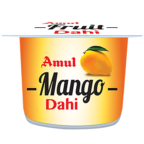 Buy Amul Mango Dahi - Made from Toned Milk Online at Best Price of Rs ...