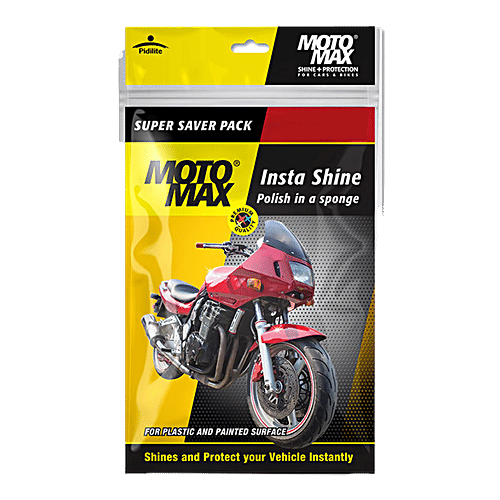 Buy Motomax 4 In 1 Insta Shine Disposable Polishing Sponge - Cleans ...