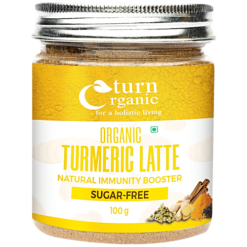 Buy Turn Organic Organic Turmeric Latte Online at Best Price of Rs 299 ...