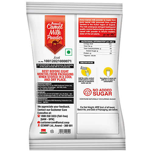 Buy Amul Camel Milk Powder Online at Best Price of Rs 350 - bigbasket