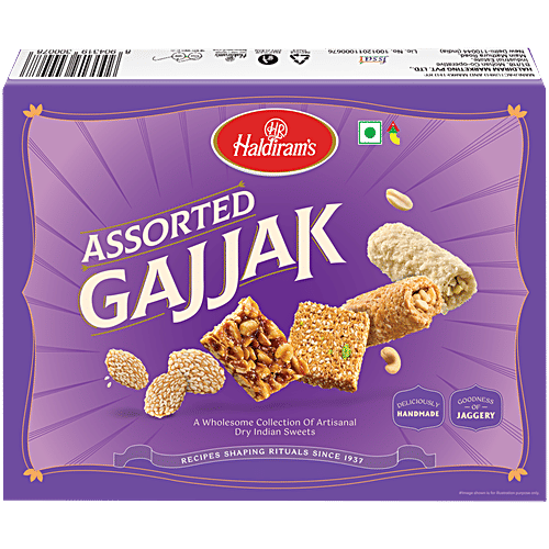 Buy Haldiram's Assorted Gajjak Sweet Online at Best Price of Rs 168 ...