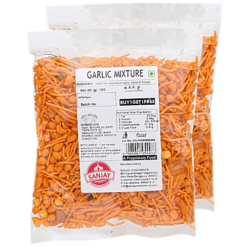 Buy Sanjay Garlic Mixture Online at Best Price of Rs 69 - bigbasket