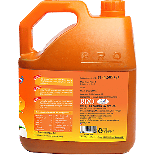 Buy Rro Tildil Premium Til Oil Online at Best Price of Rs 1800 - bigbasket