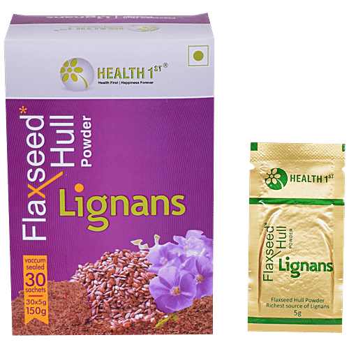 Buy Health 1st Flaxseed Hull Powder - Lignans Online at Best Price of ...