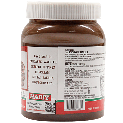 Buy Habit Hazelnut Spread With Cocoa Online at Best Price of Rs 500 ...