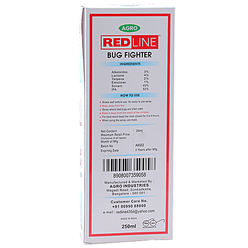 Buy RED LINE Bug Fighter - Herbal Online at Best Price of Rs 172 ...