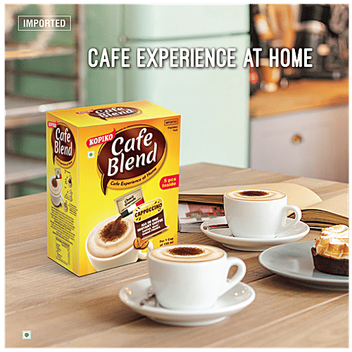 Buy Kopiko Cafe Blend Cappuccino All In 1 Premix Instant Coffee Online ...
