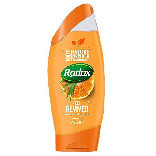 Buy Radox Shower Gel-feel Revived with Lemon Grass, Mandrin & Natural ...
