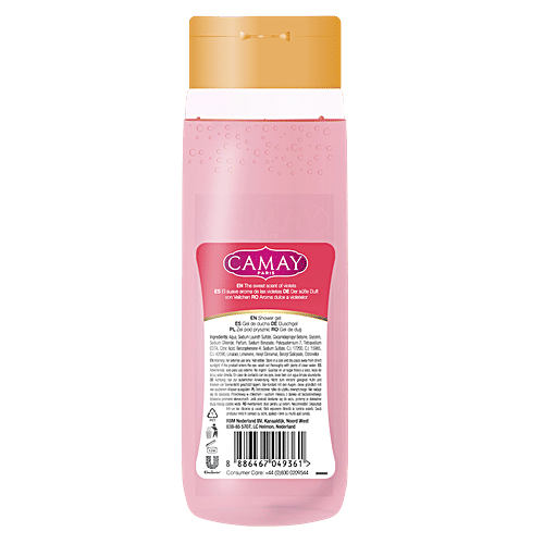 Buy Camay Hypnotique With Sweet Scent of Violets Shower Gel - for Women ...