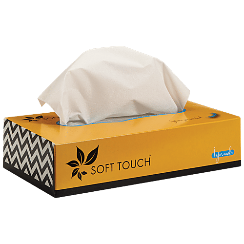 Buy Soft Touch Informal - Ultra Soft Facial Tissue Box Online at Best ...