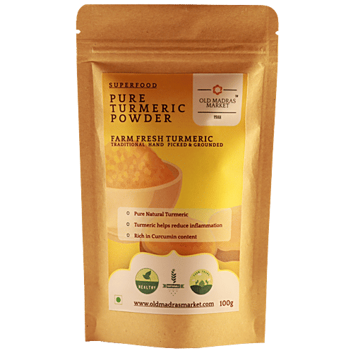 Buy Old Madras Market Superfood - Pure Turmeric Powder Online at Best ...