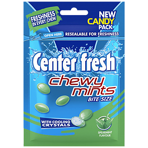 Buy Center Fresh Chewy Mints - Spearmint Flavour Online at Best Price ...