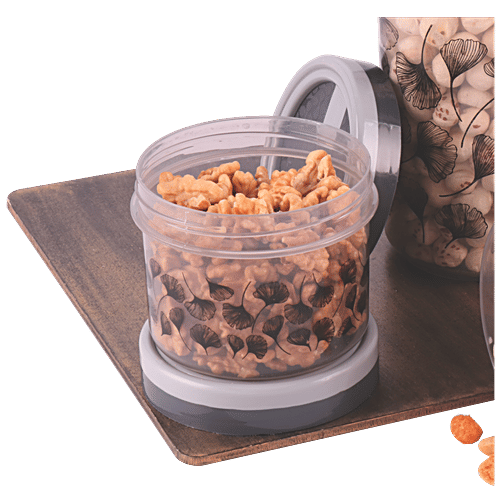 Buy Flair Plastics Plastic Twister Container - Small, Gray Online at ...