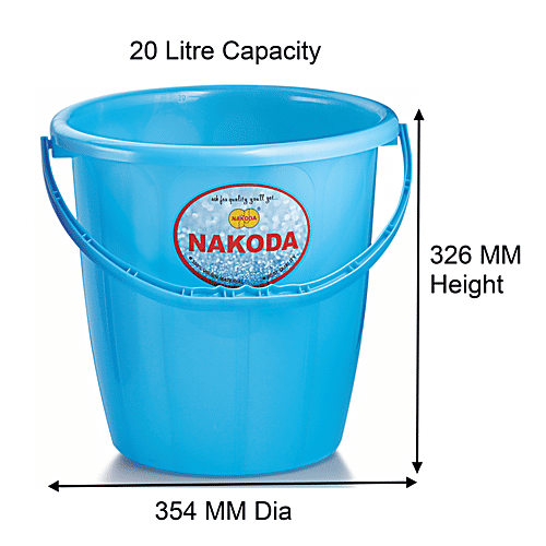 Buy Nakoda Turbo Bucket - Assorted Colour Online at Best Price of Rs ...