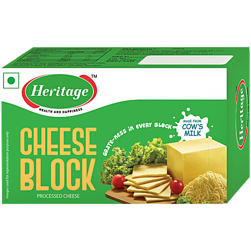 Buy Heritage Cheese Blocks Online at Best Price of Rs 129 - bigbasket