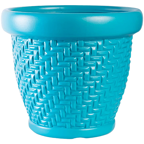 Buy NATURES PLUS Coral Pot - 30 cm , Blue Online at Best Price of Rs ...
