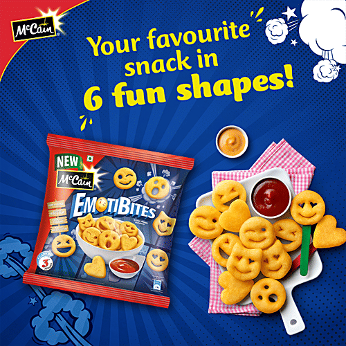 Buy McCain Emotibites - Crispy Happy Potato Snack Online at Best Price ...