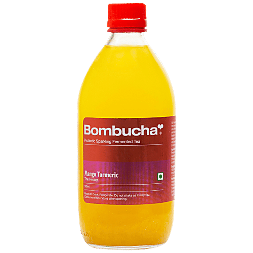 Buy Bombucha Mango Turmeric Kombucha Online at Best Price of Rs 260 ...
