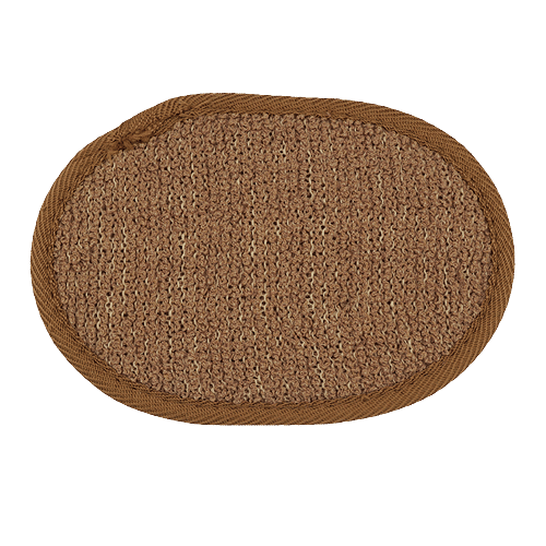 Buy BB Home Body Bath Loofah/Sponge/Scrubber With Support Band - Brown ...