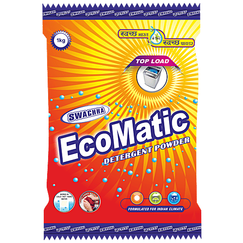 Buy Swachha Detergent Powder - Ecomatic Online at Best Price of Rs 60 ...