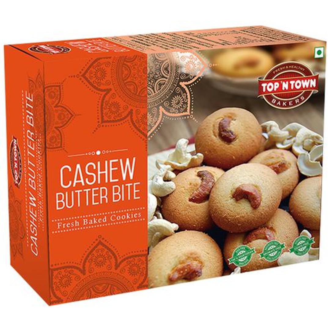 Buy Top 'N Town Bakers Cookies - Cashew Butter Bite Online at Best ...