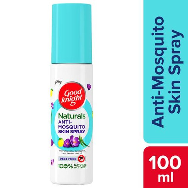 Buy Good knight Naturals Anti-Mosquito Skin Spray - Citronella ...