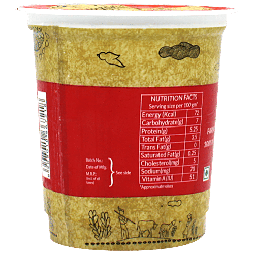 Buy Happy Milk Organic Set Curd Online at Best Price of Rs 70 - bigbasket