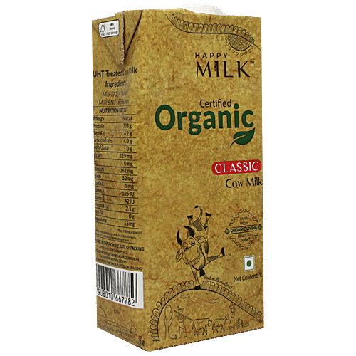 Buy Happy Milk Organic Milk Online at Best Price of Rs 130 - bigbasket