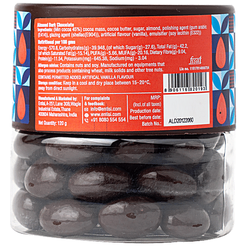Buy Entisi Almond Dragees - Chocolate Coated Online at Best Price of Rs ...