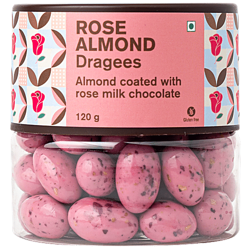 Buy Entisi Rose Almonds Dragees - Chocolate Coated Online at Best Price ...