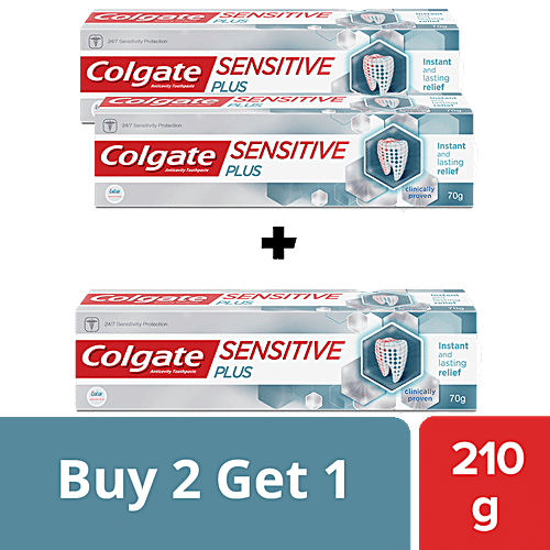 Buy Colgate Sensitive Plus - Anticavity Toothpaste Online at Best Price ...