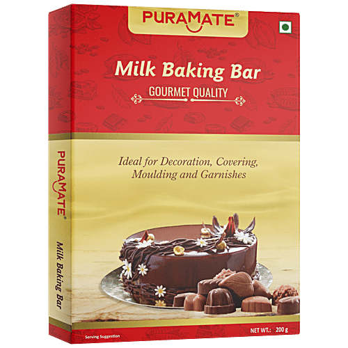 Buy Puramate Milk Baking Bar Online at Best Price of Rs 160 - bigbasket