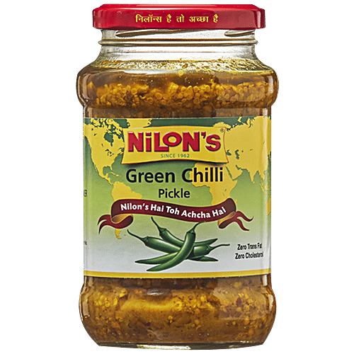 Buy Nilon's Green Chilli Pickle Online at Best Price of Rs 135 - bigbasket