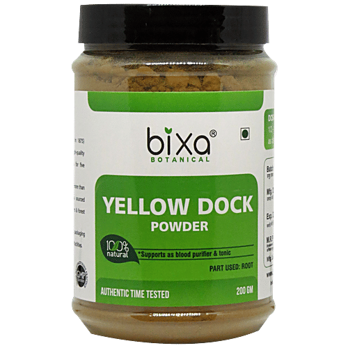 Buy Bixa Botanical Yellow Dock Root Powder Online at Best Price of Rs ...