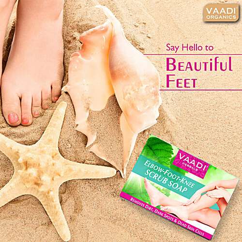 Buy Vaadi Elbow-Foot-Knee Scrub Soap - With Almond & Walnut Online at ...