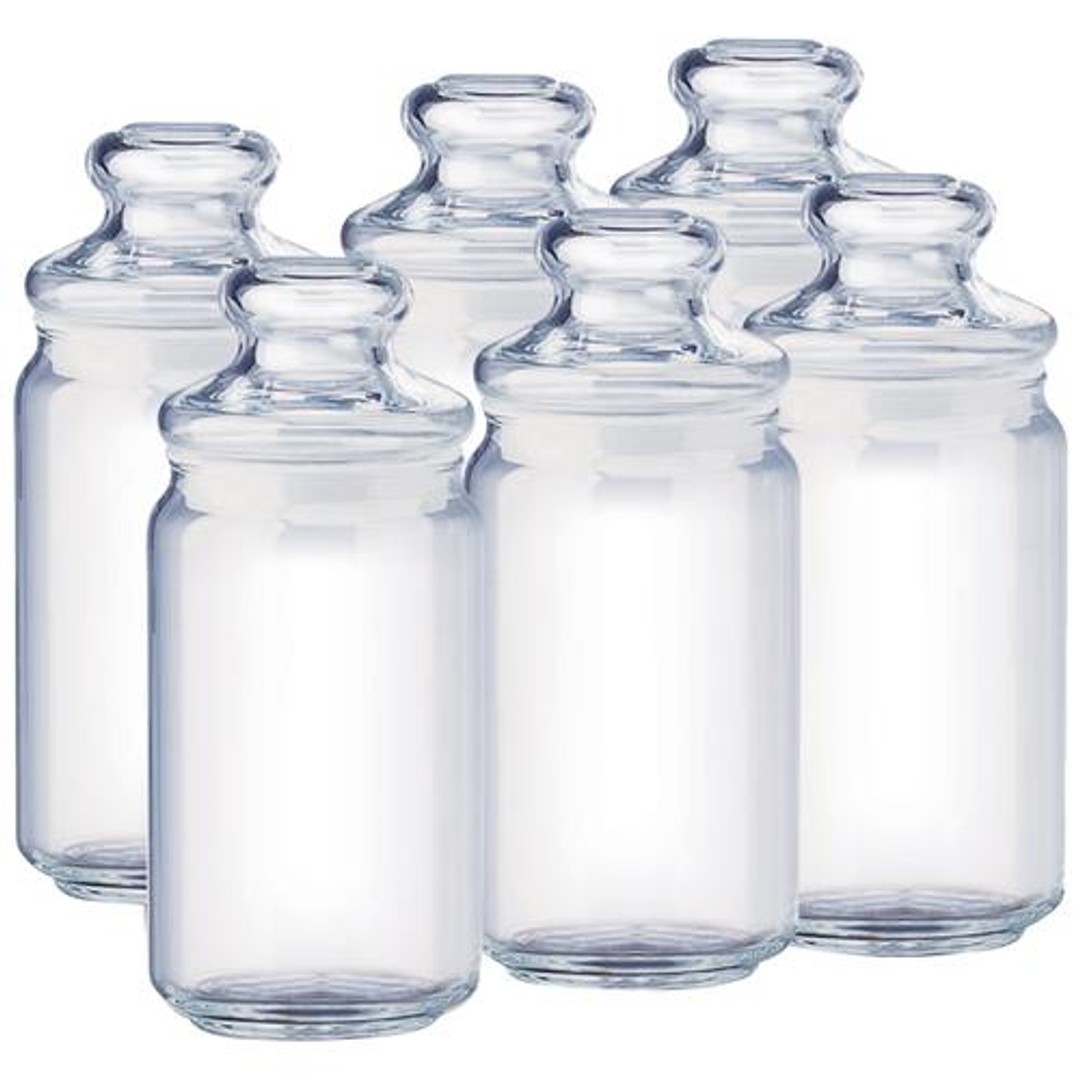 Buy Ocean Pop Jar Set - Round shape, Clear New, B02526(G) Online at ...