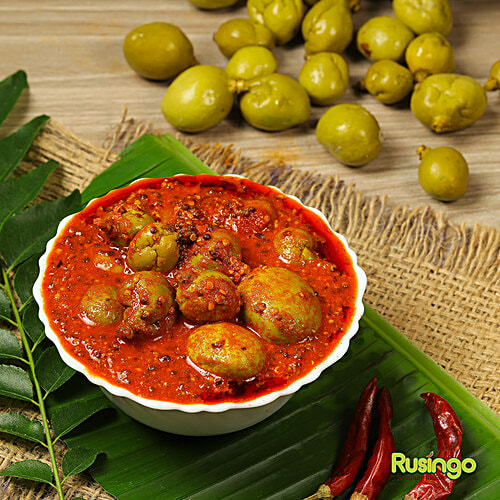 Buy Rusingo Tender Mango Pickle Online at Best Price of Rs 380 - bigbasket