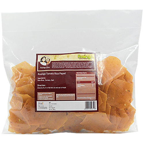 Buy Rusingo Tomato Rice Papad Online at Best Price of Rs 110 - bigbasket