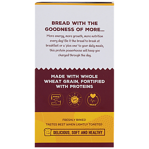 Buy The Health Factory Protein Bread - Whole Wheat, No Maida Online at ...